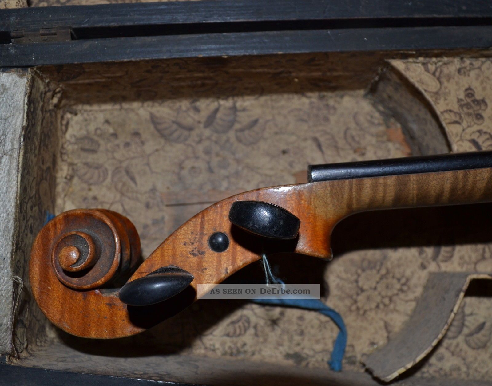 Old German Violin Fiddle Violino Vecchioamtikgeige Alte Deutsche Geige ...