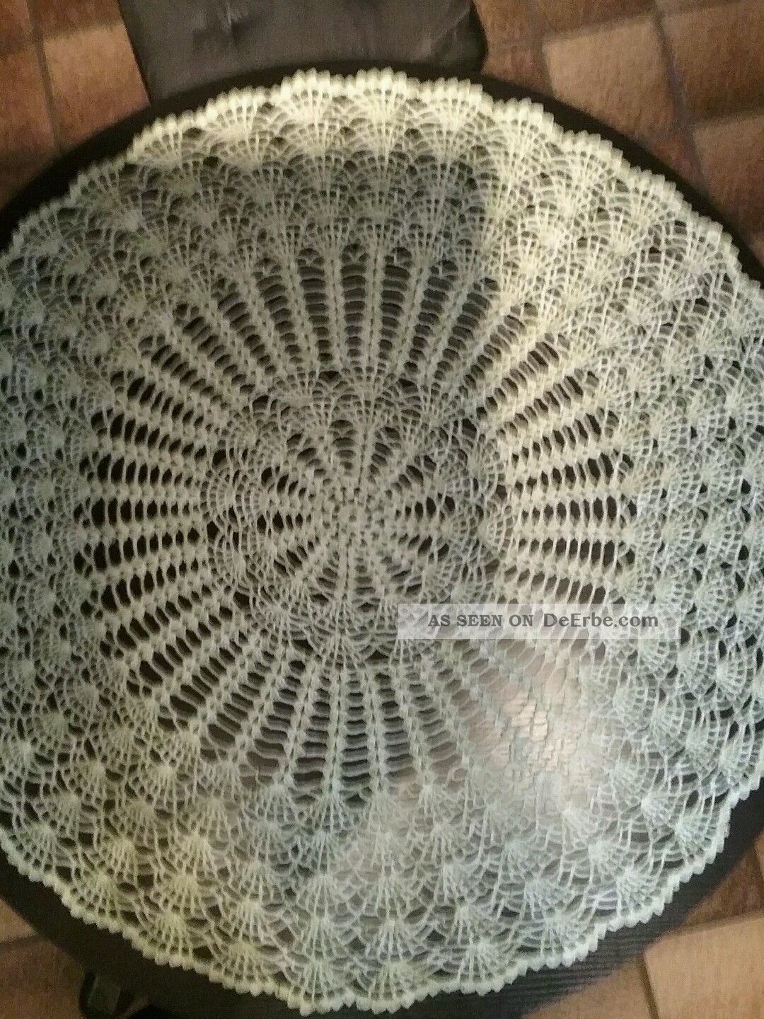 3 Häkeldecken Echte Handarbeit