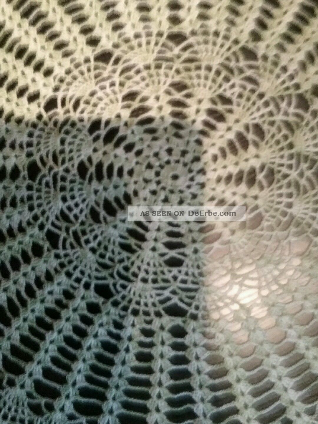 3 Häkeldecken Echte Handarbeit