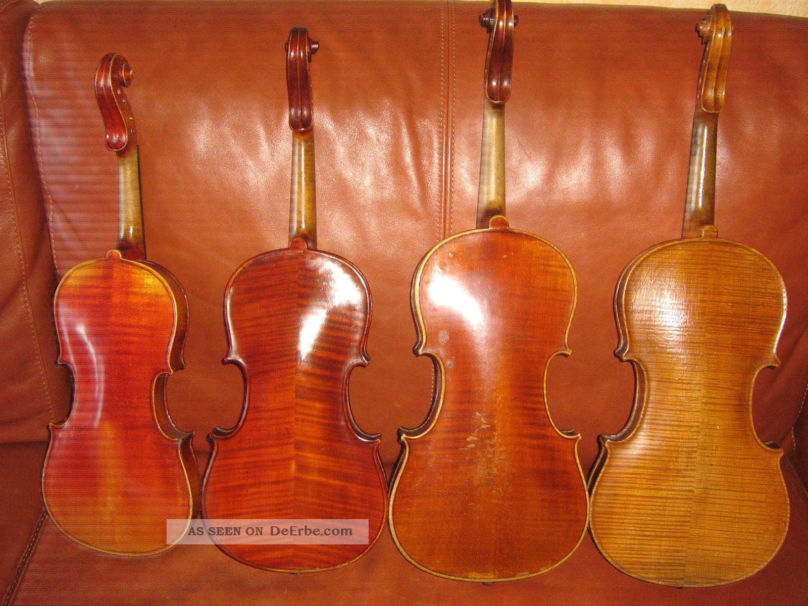 4 Alte Geigen 4 Antique Violins 4 Old Violins