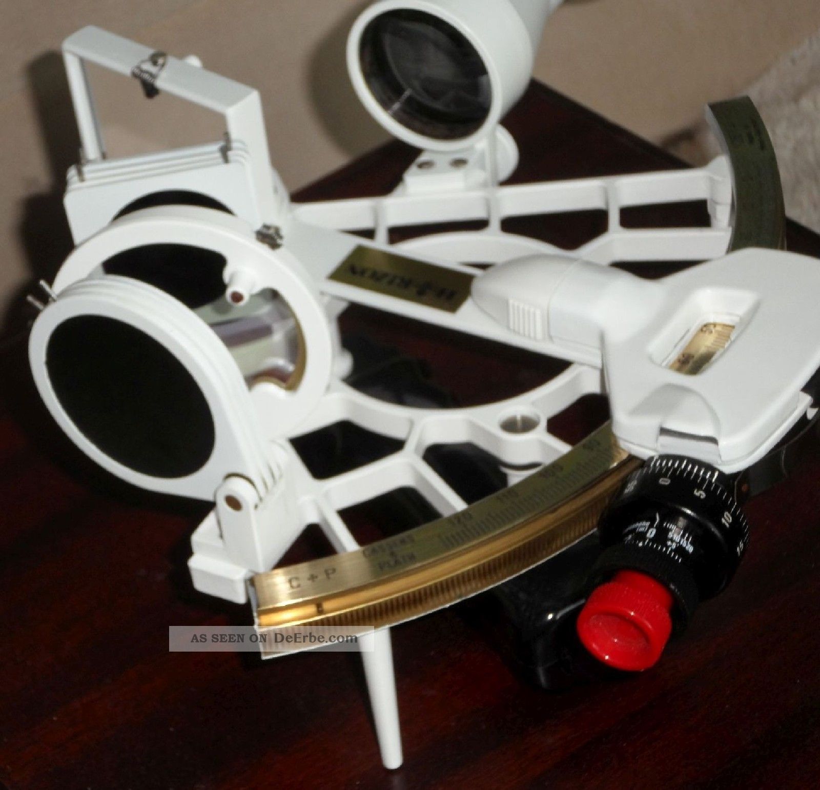 Weißer Vollsichtsextant, Sextant, " Cassens & Plath, Bobby Schenk, " Horizon Ultra
