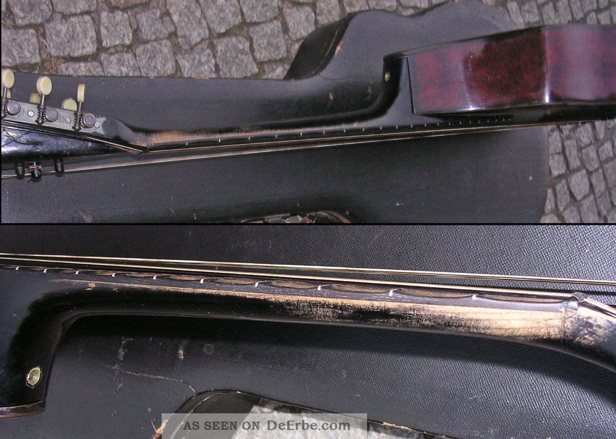 Antike Wappengitarre Schrammelgitarre August Schulz Nürnberg Um 1920 ...