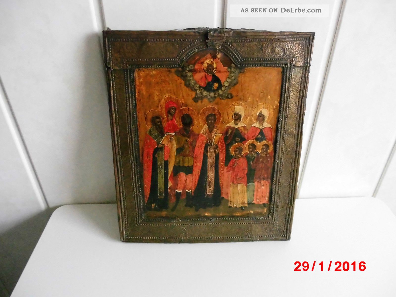 Alte Orig. Ikone - Russland Um 1800