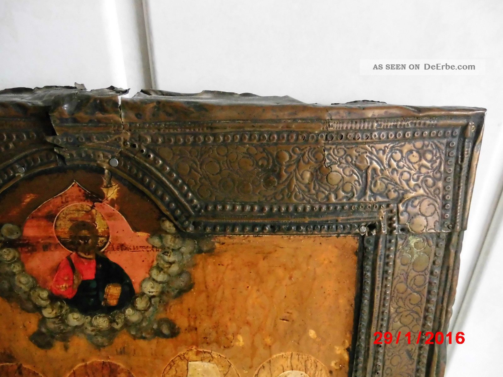 Alte Orig. Ikone - Russland Um 1800