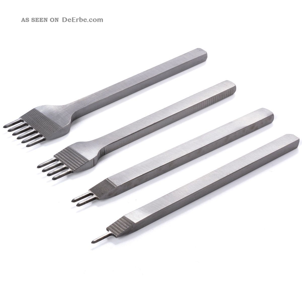 3mm Prongs Leder Werkzeug Leather Craft Stitching Lacing Chisel Punch ...