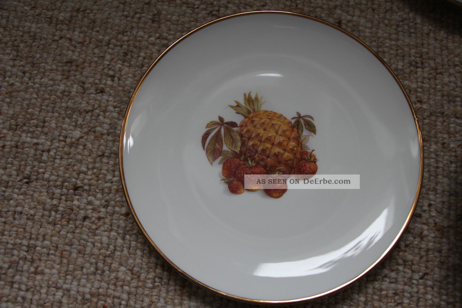 1große Obstschale, 6 Passende Obstteller Winterling Röslau Obstsorten ...