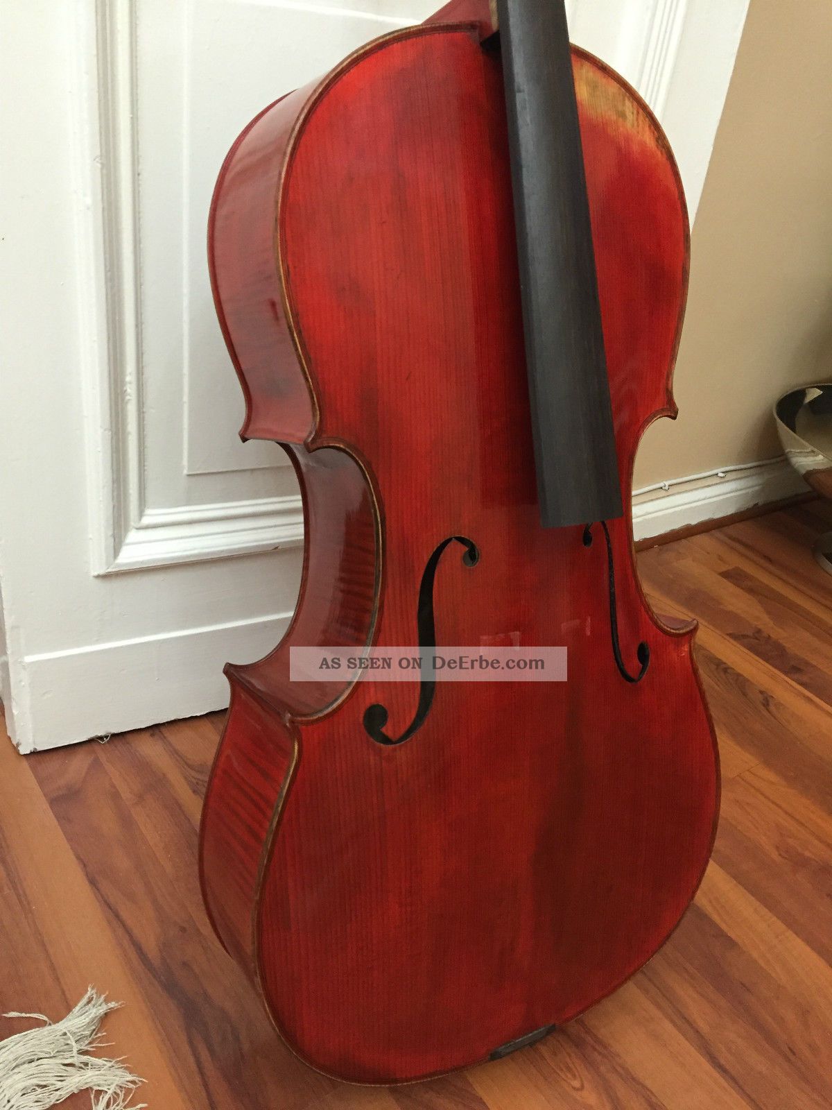 Handmade 4/4 Cello French Red Europäisches Violoncello Handgefertigt