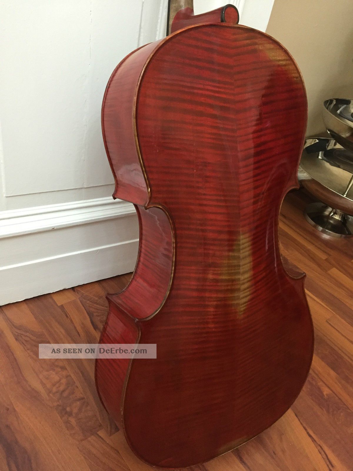 Handmade 4/4 Cello French Red Europäisches Violoncello Handgefertigt