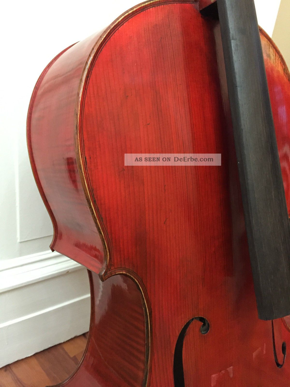 Handmade 4/4 Cello French Red Europäisches Violoncello Handgefertigt