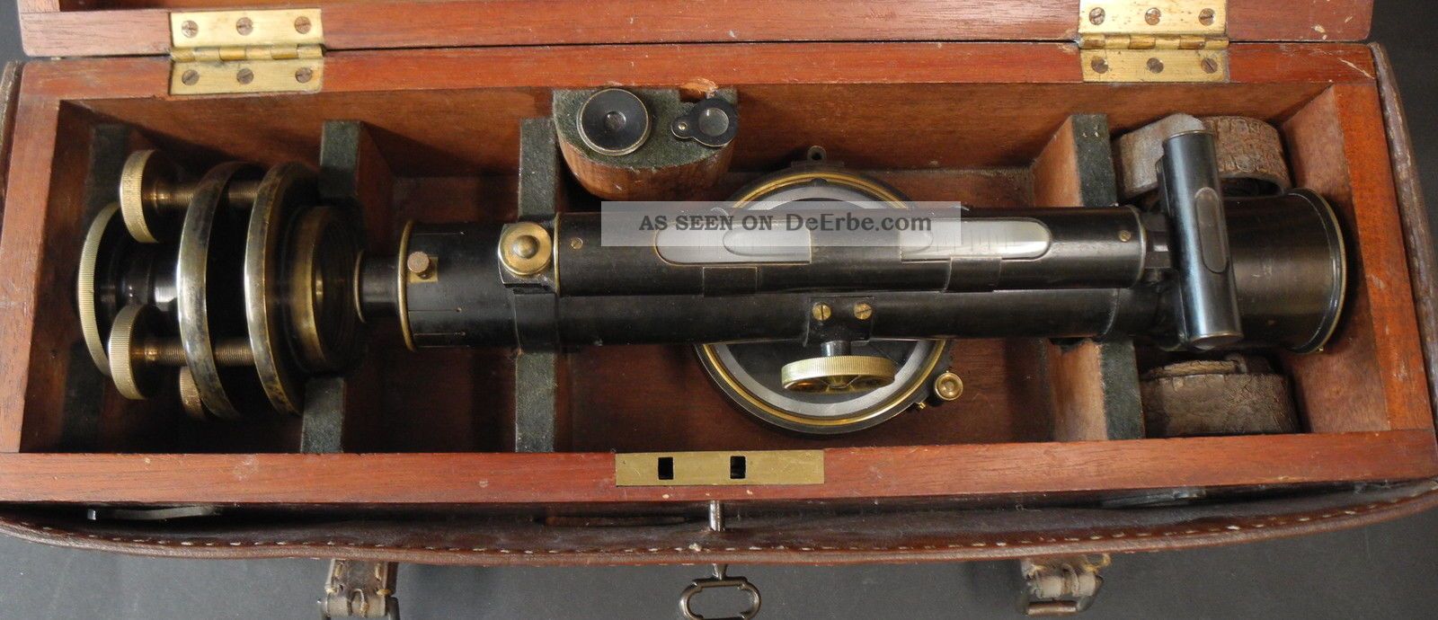 Nivelliergerät / Dumpy Level " Stanley G. Turnstile London " Nr. 7774 ...