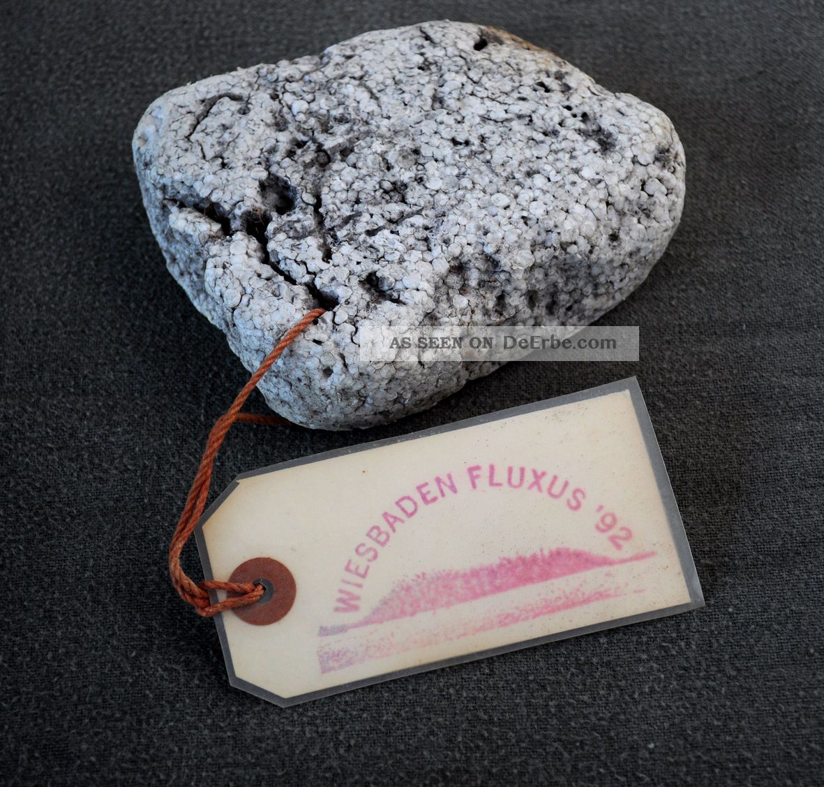 Alison Knowles Fluxus Object " Wiesbaden Fluxus ´92 " - Bread & Water ...