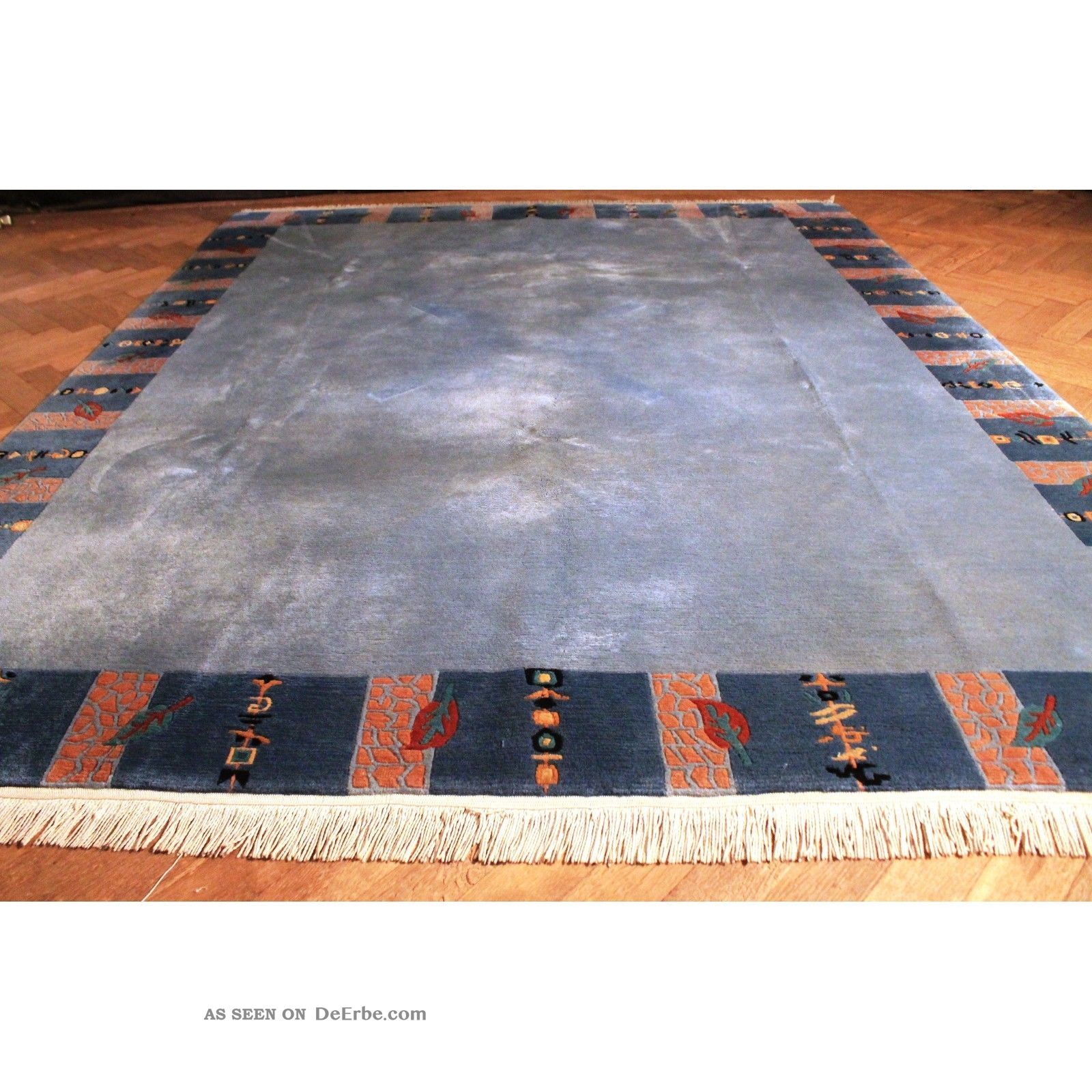 Wunderschöner Handgeknüpft Designer Orientteppich Nepal Tibet Carpet ...