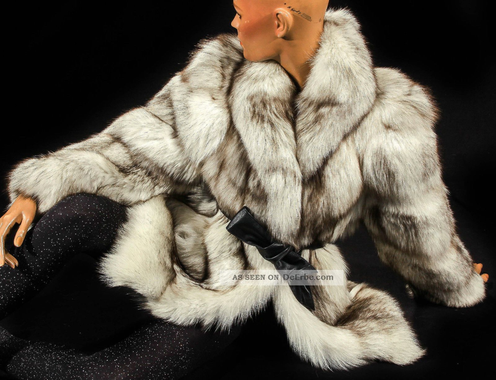 M Blaufuchsjacke Blaufuchs Fuchspelz Fuchs Pelzjacke Blue Fox Fur ...