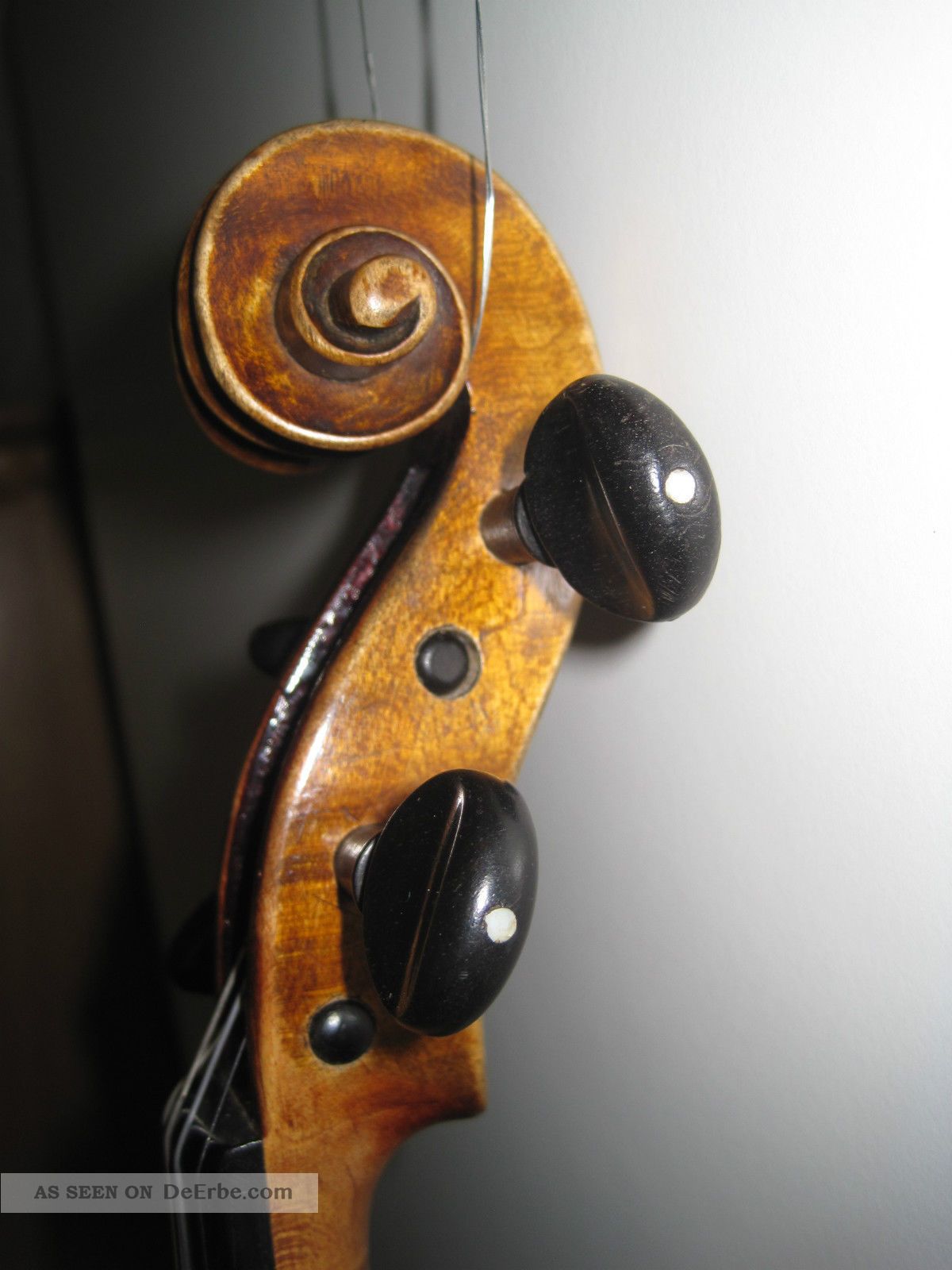 David Hopf Old Violine (geige) Sehr Alt 1782 Brandmarke Zettel