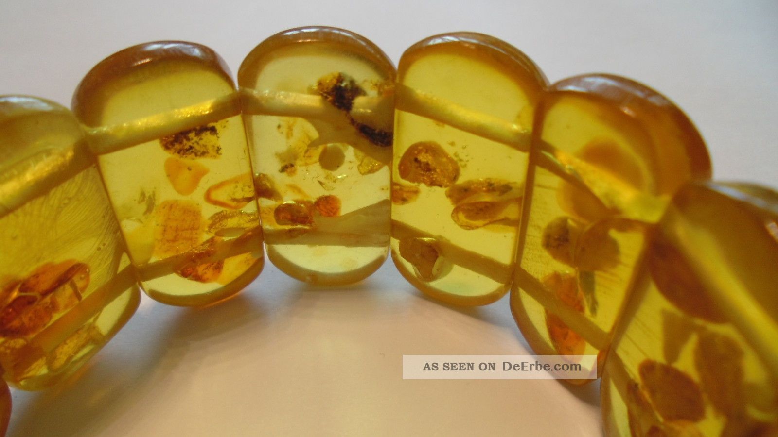 1746 Stretch Bakelit Bernstein Amber Armband Bracelet 39, 20 Gramm