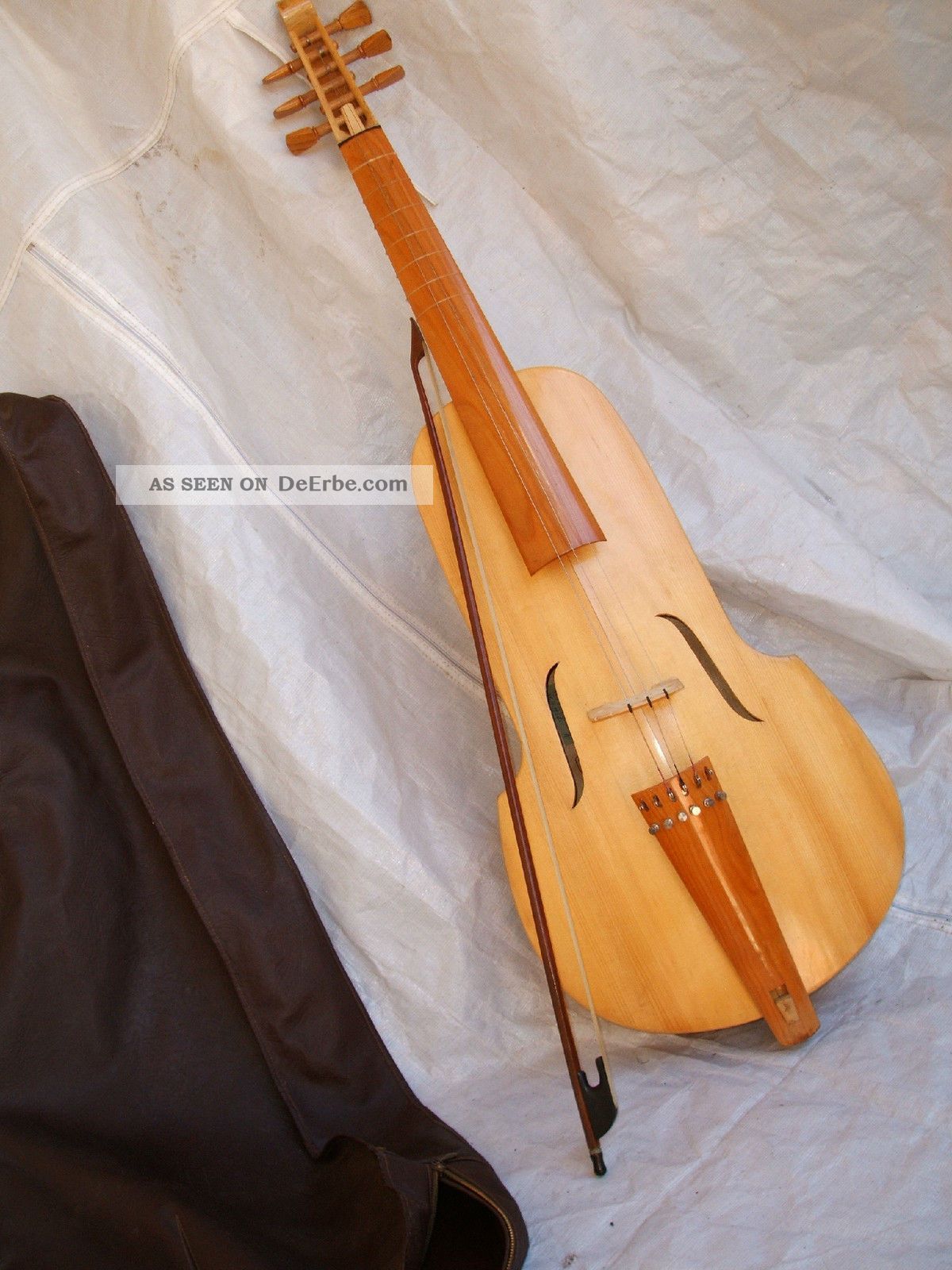 Originale Wulf Tenorfidel Gambe Kniegeige Consort Renaissance Medival