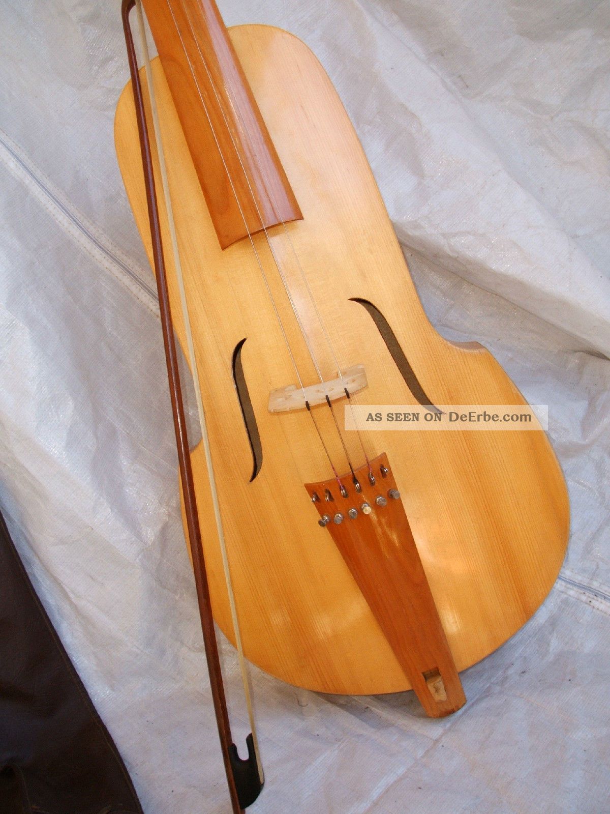 Originale Wulf Tenorfidel Gambe Kniegeige Consort Renaissance Medival