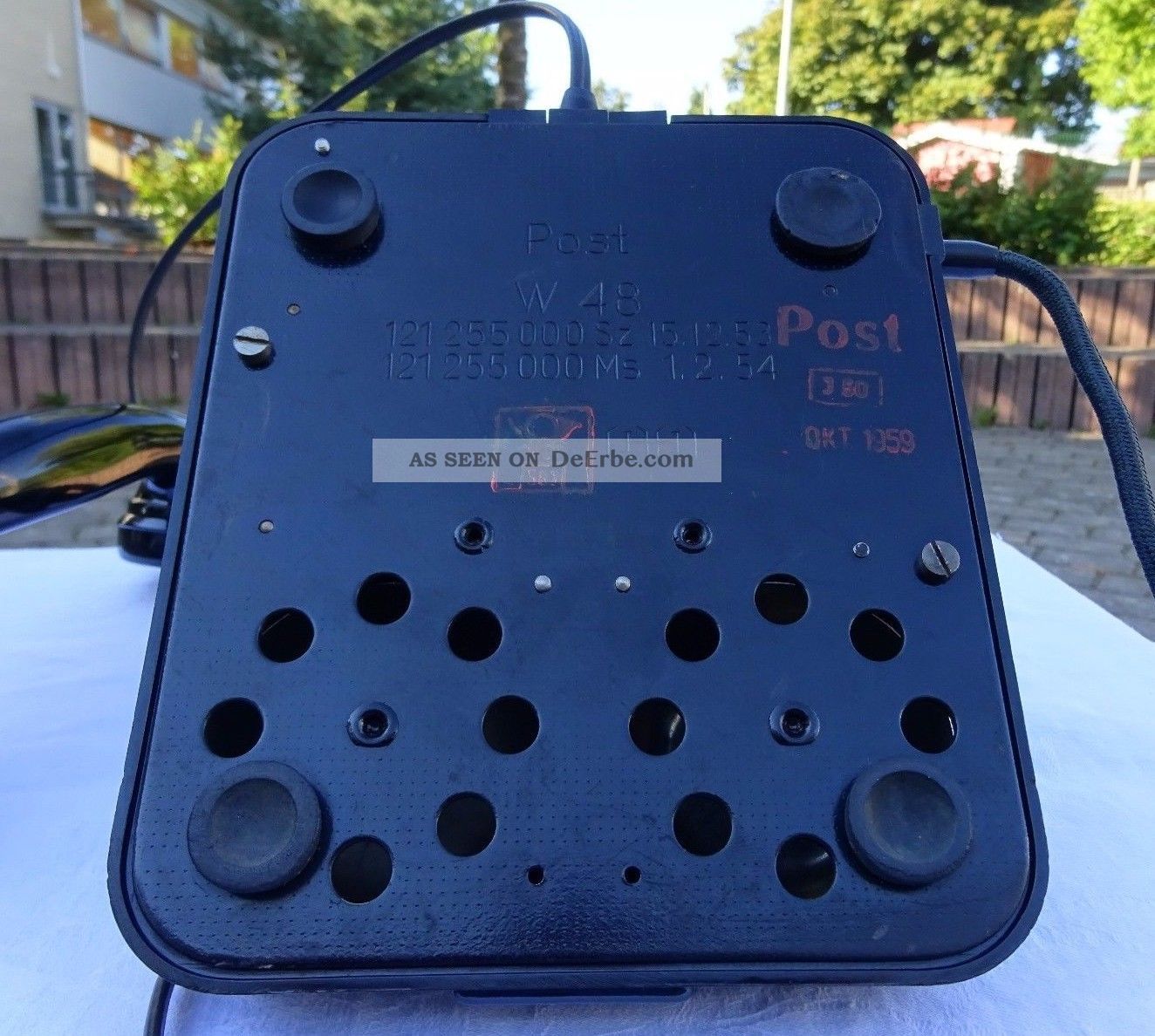 Telephone W48 Telefon Heibl 1959 Bakelit W48 Telefono 100 Funktion ...