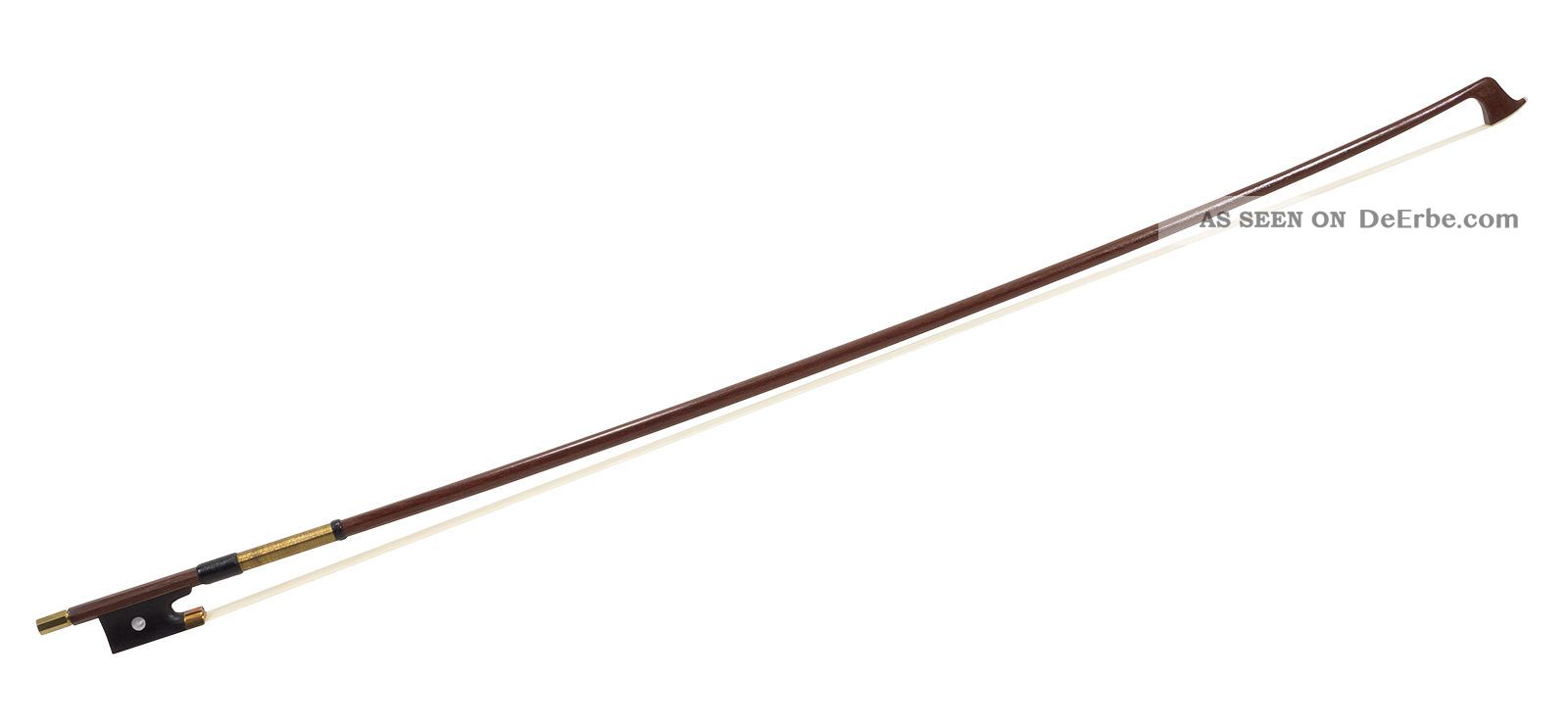 Alter Meister Geigenbogen Aus Fernambuk Mit Intarsien Und Goldfarbener ...