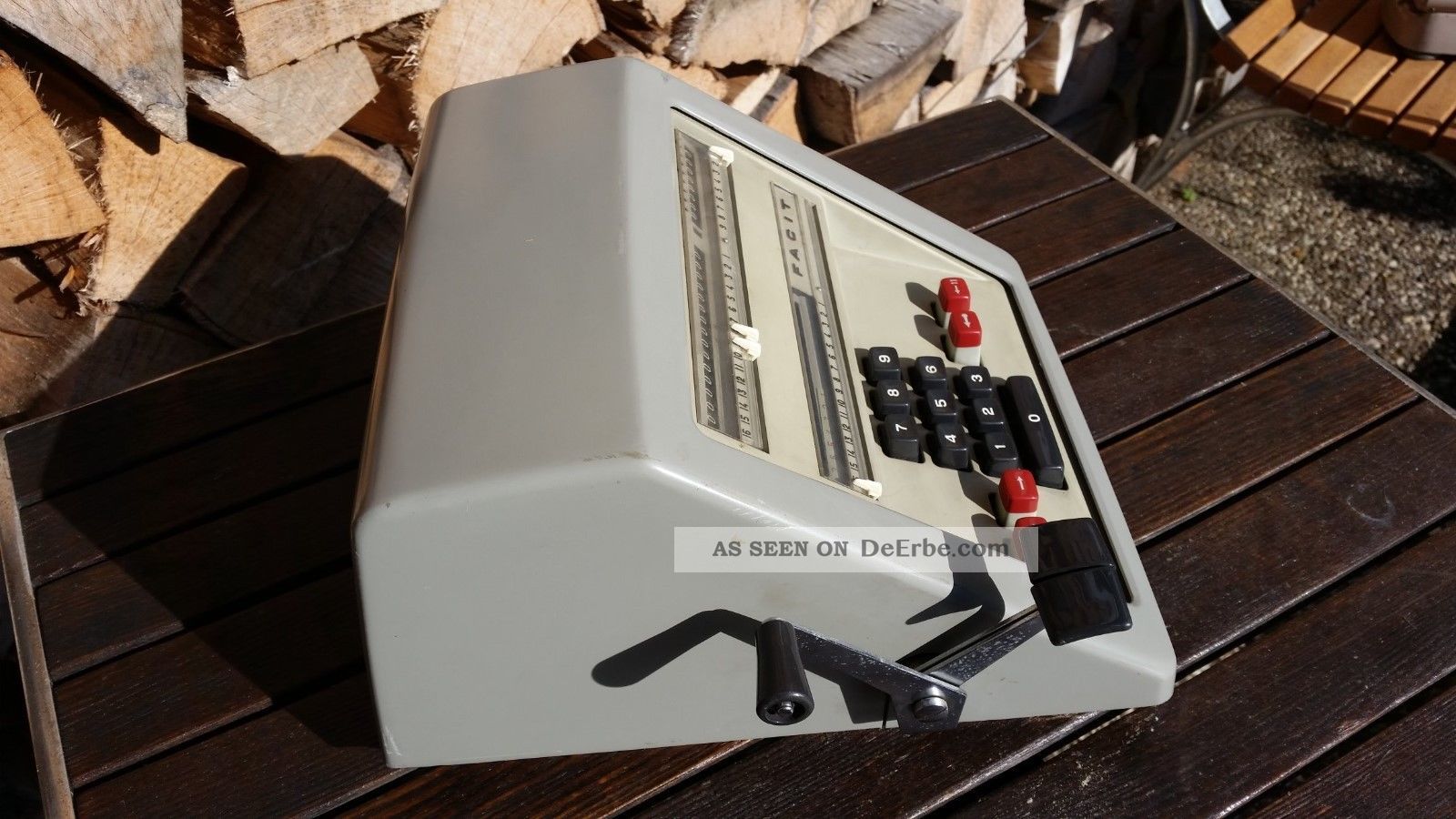 Computer Adding Machine Rechenmaschine Facit Cm2 - 16 Mechanik ...