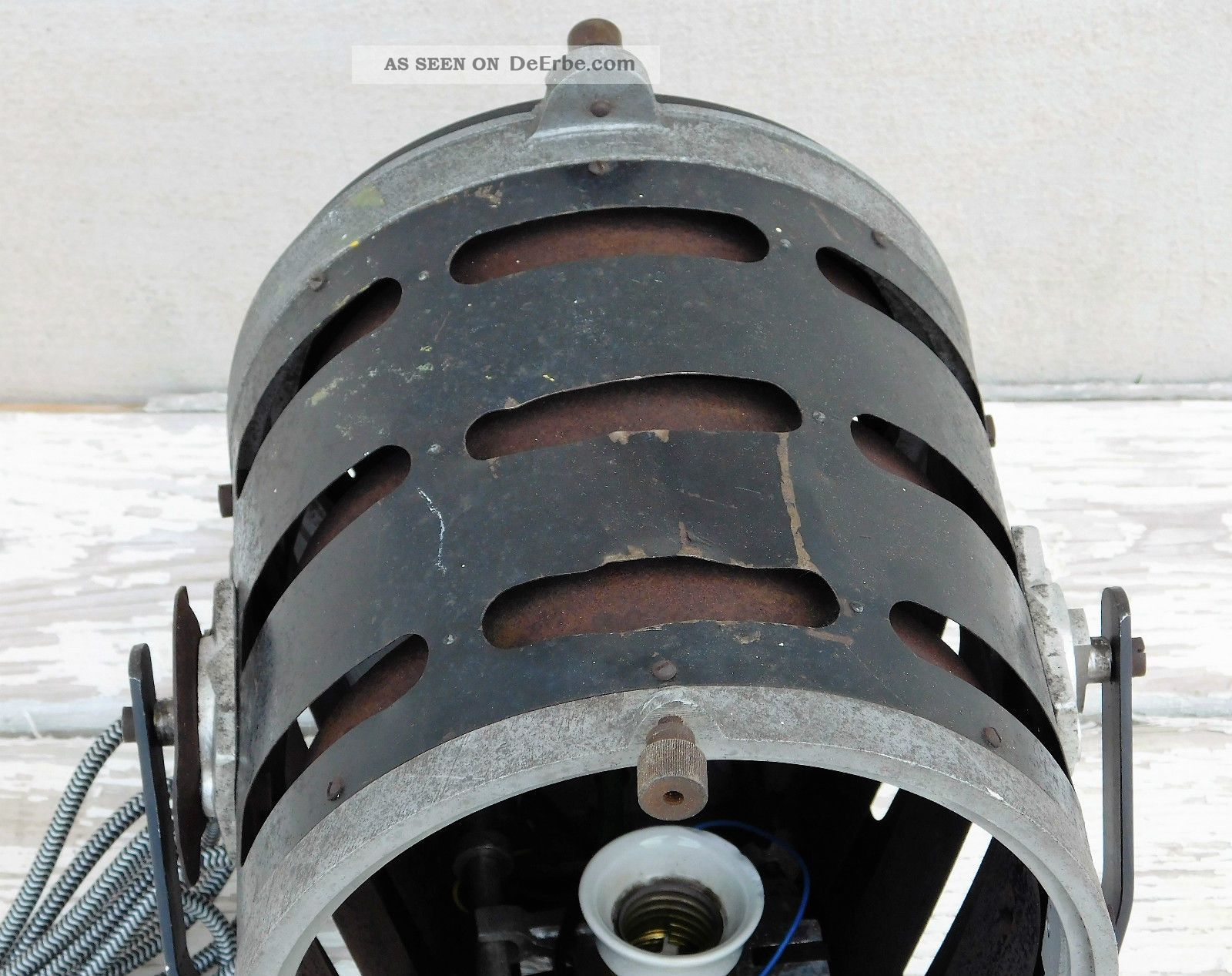 Vintage Theater Scheinwerfer Lampe Film Bühnen Strahler Loft Mit Rechnung 90