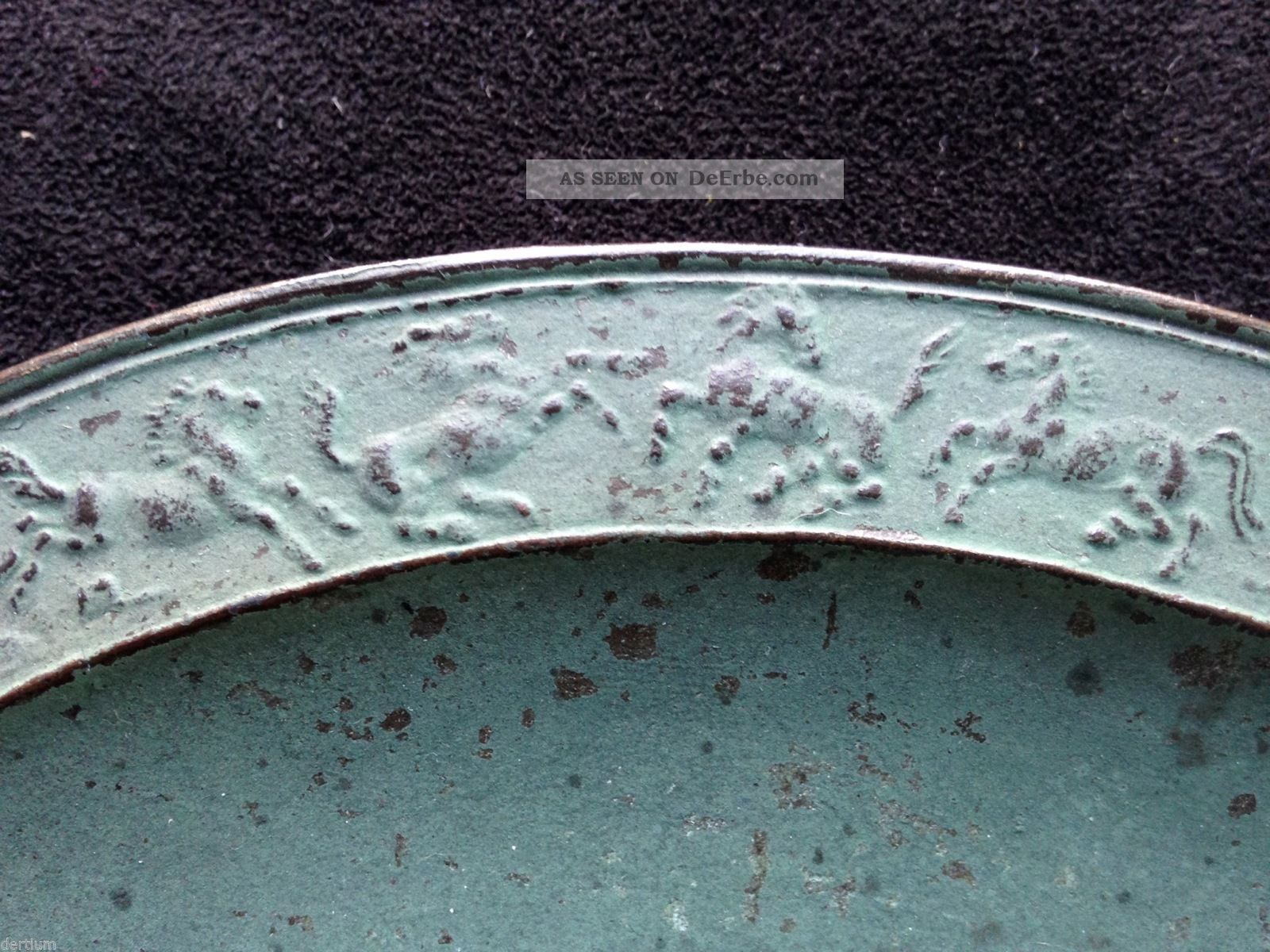 Fritz Nuss 1907 - 1999 Bronze Reliefteller Adam Und Eva - Signiert Und ...