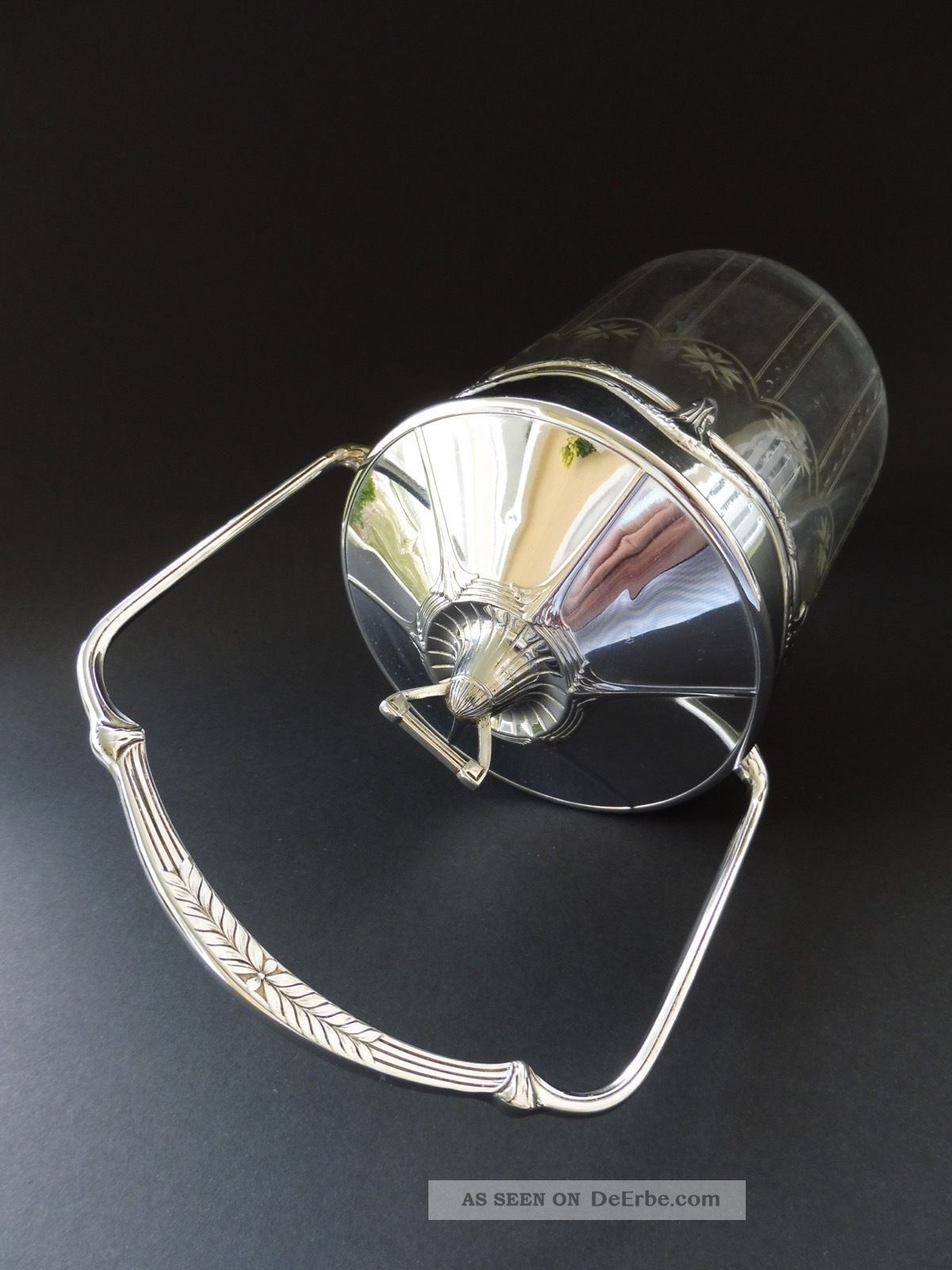 :: Große Wmf Jugendstil Keks Dose Biskuit Box Floral Art Nouveau ...